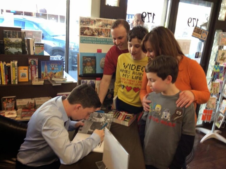 Attending My 16-Year-Old Nephew's Book Signing - MommysBusy.com