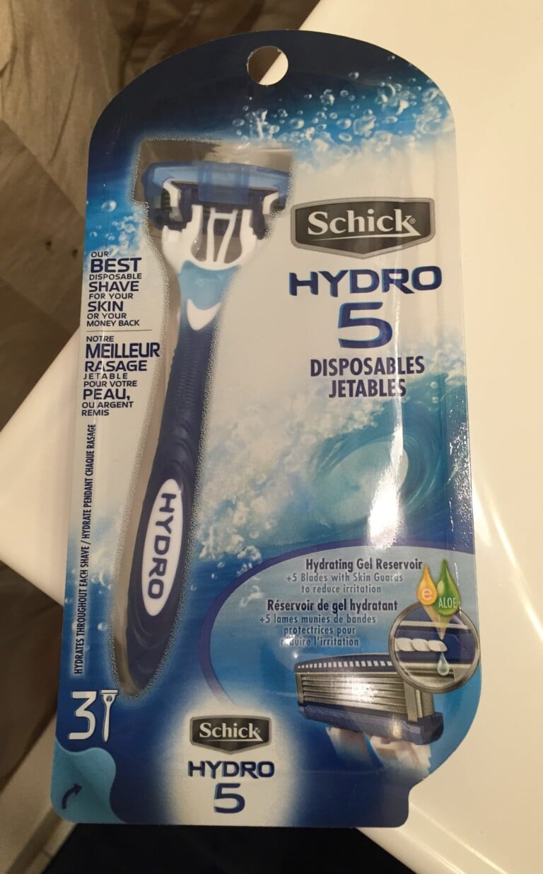 With the Schick Hydro 5, Shaving is Like a Party On My Face ...