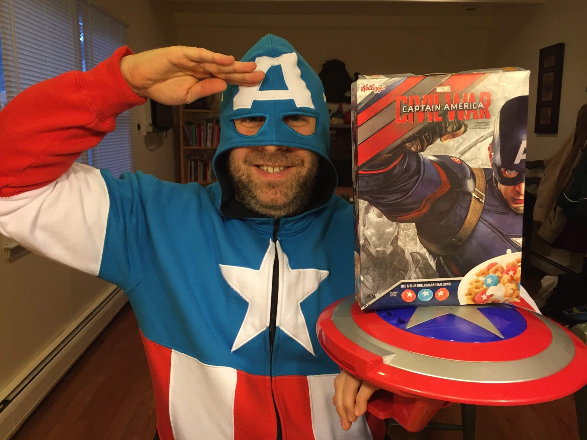 Captain America Eats Iron Mans for Breakfast - MommysBusy.com